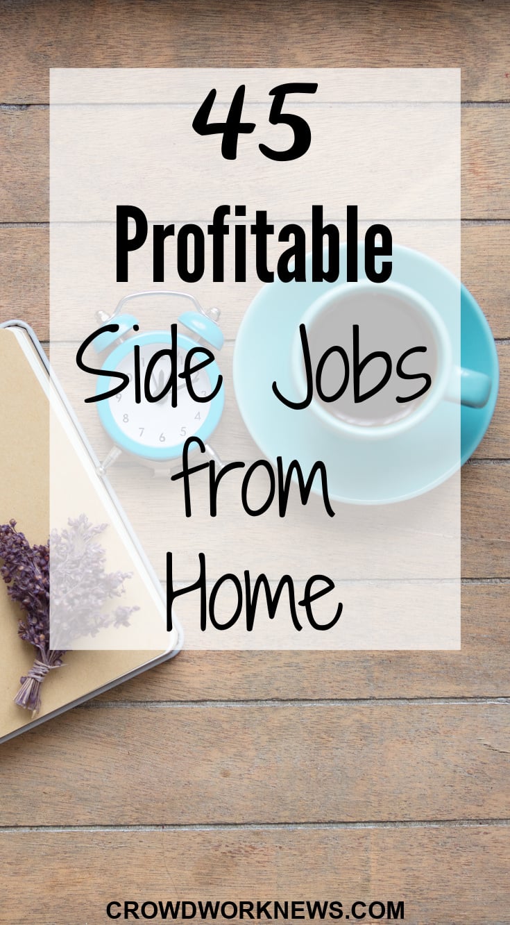 45 Best Side Jobs from Home to Boost Your Income (Top Side Gigs)