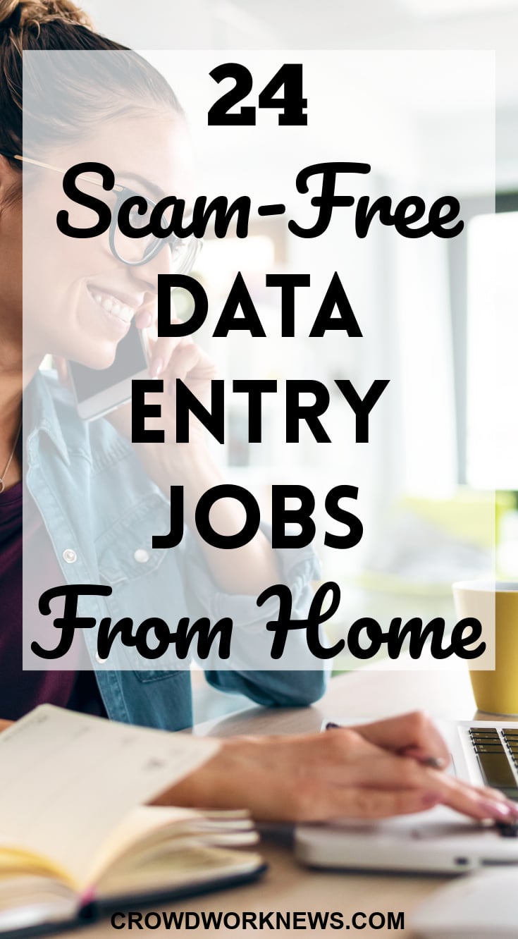 24 Data Entry Jobs from Home That are Not Scams (2025 update)